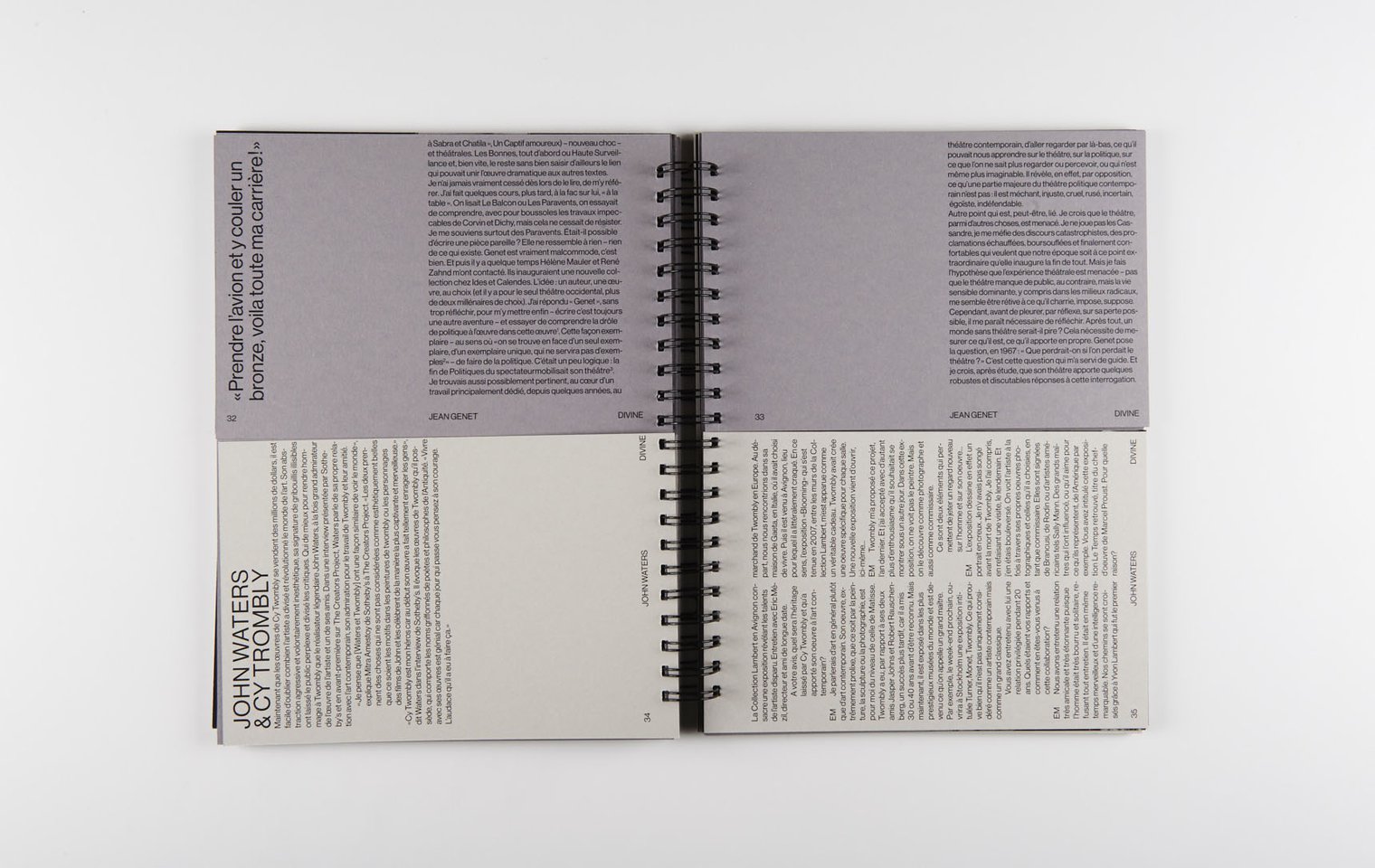 Editorial Design S3 2018 - Projects - ECAL