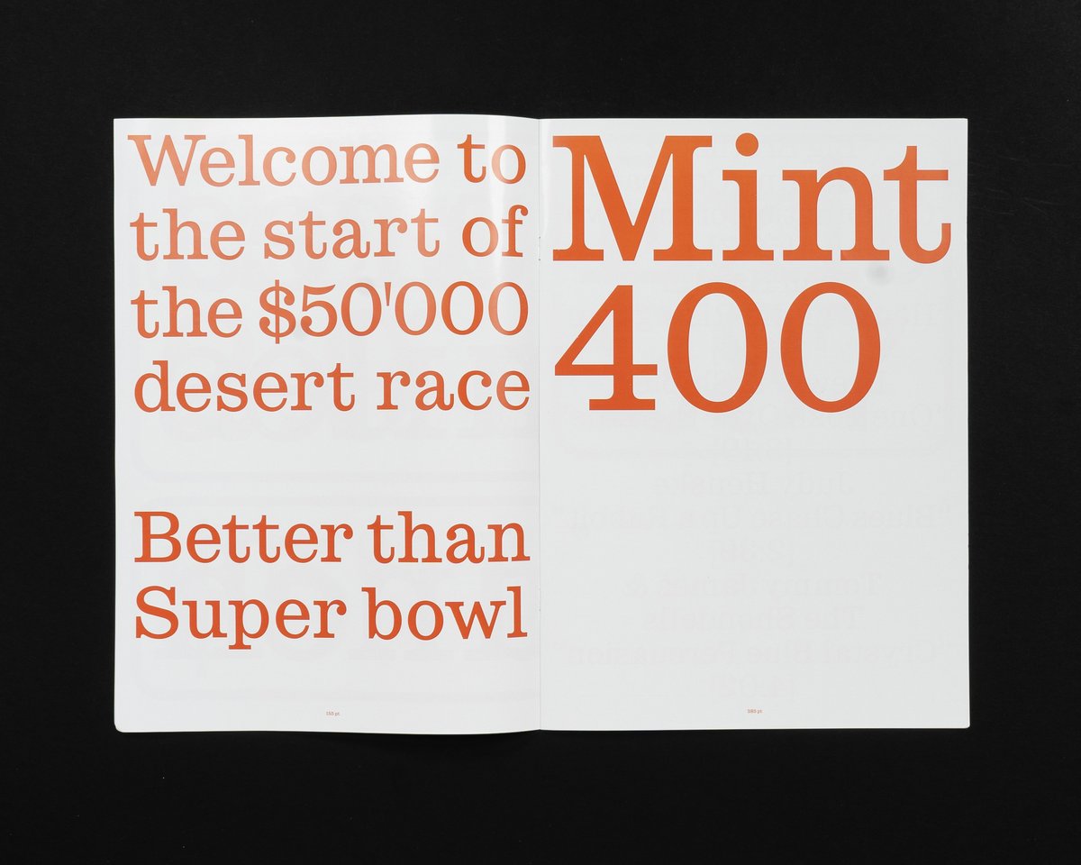 Type specimen - Projects - ECAL