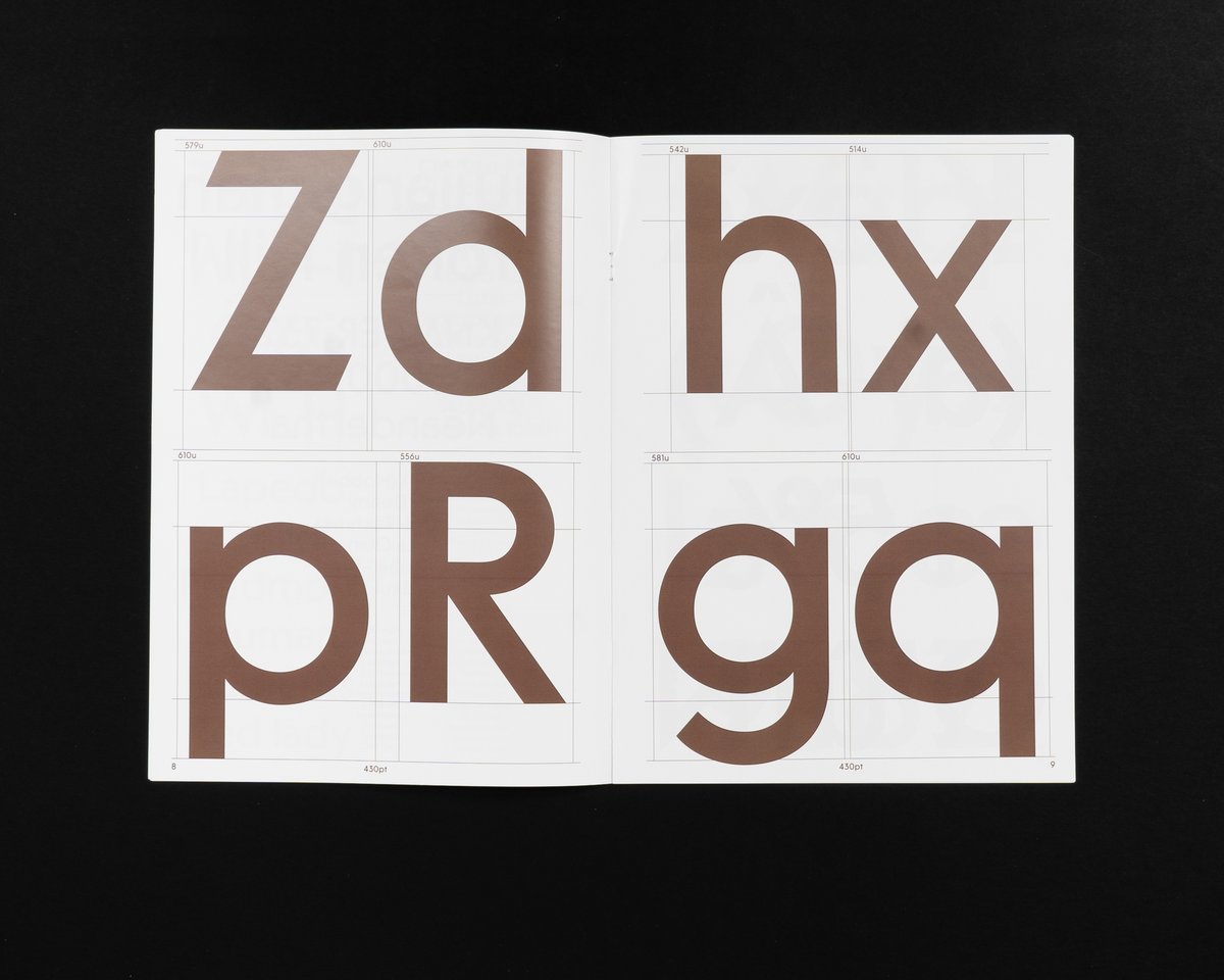 Type specimen - Projects - ECAL