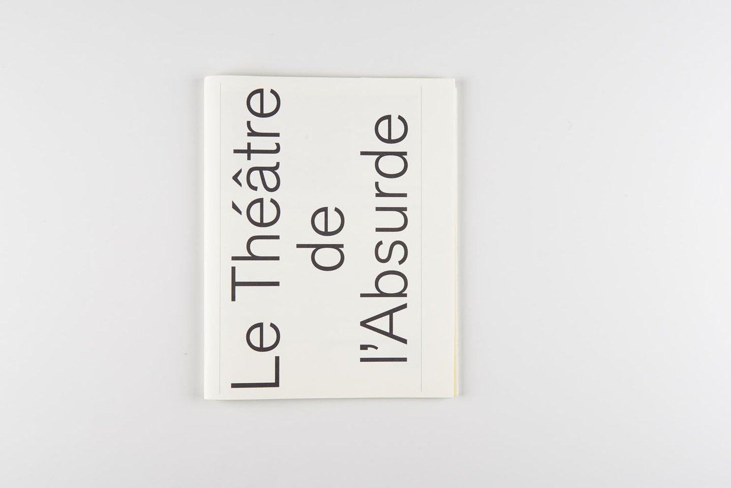 Editorial Design S3 2018 - Projects - ECAL