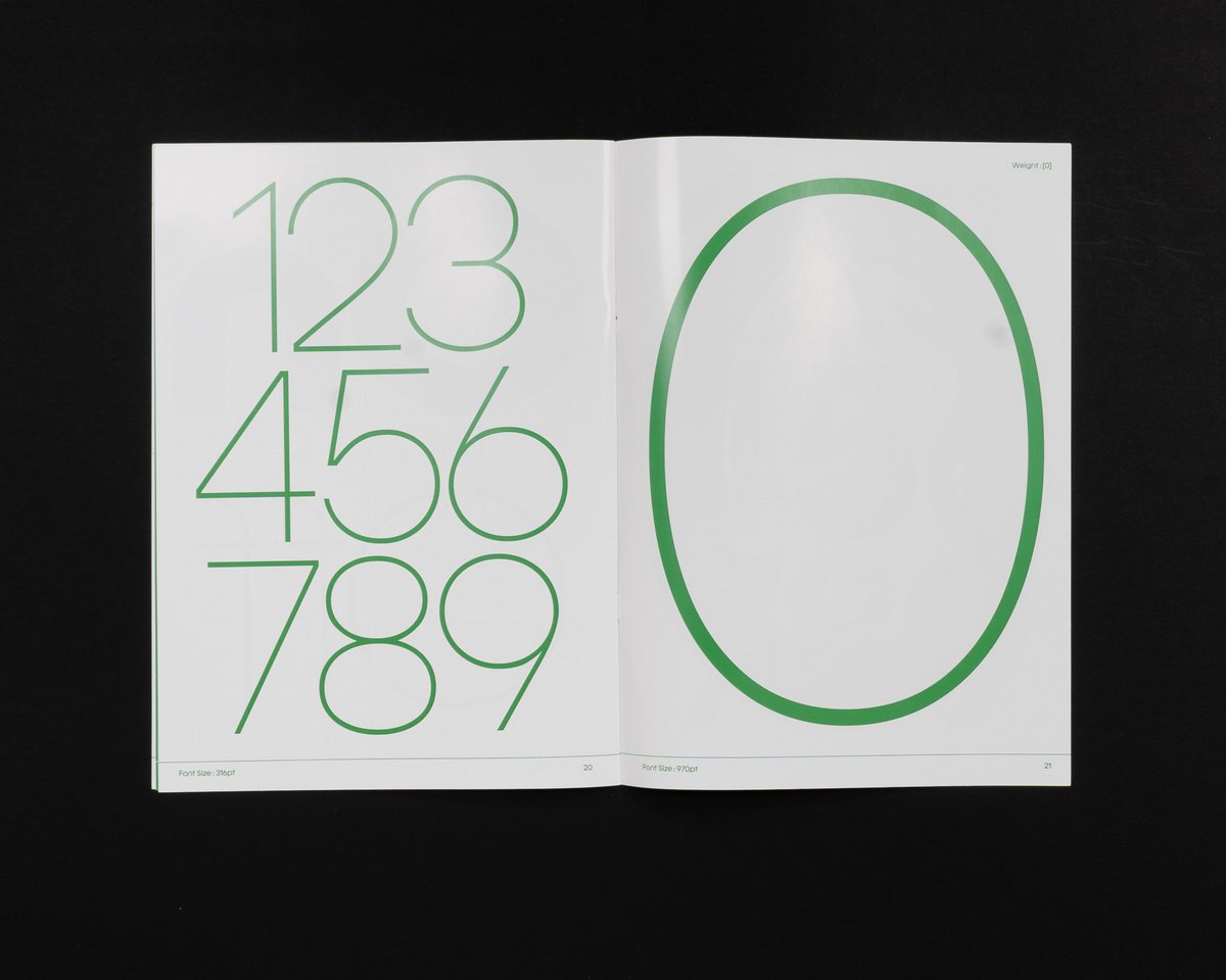 Type specimen - Projects - ECAL