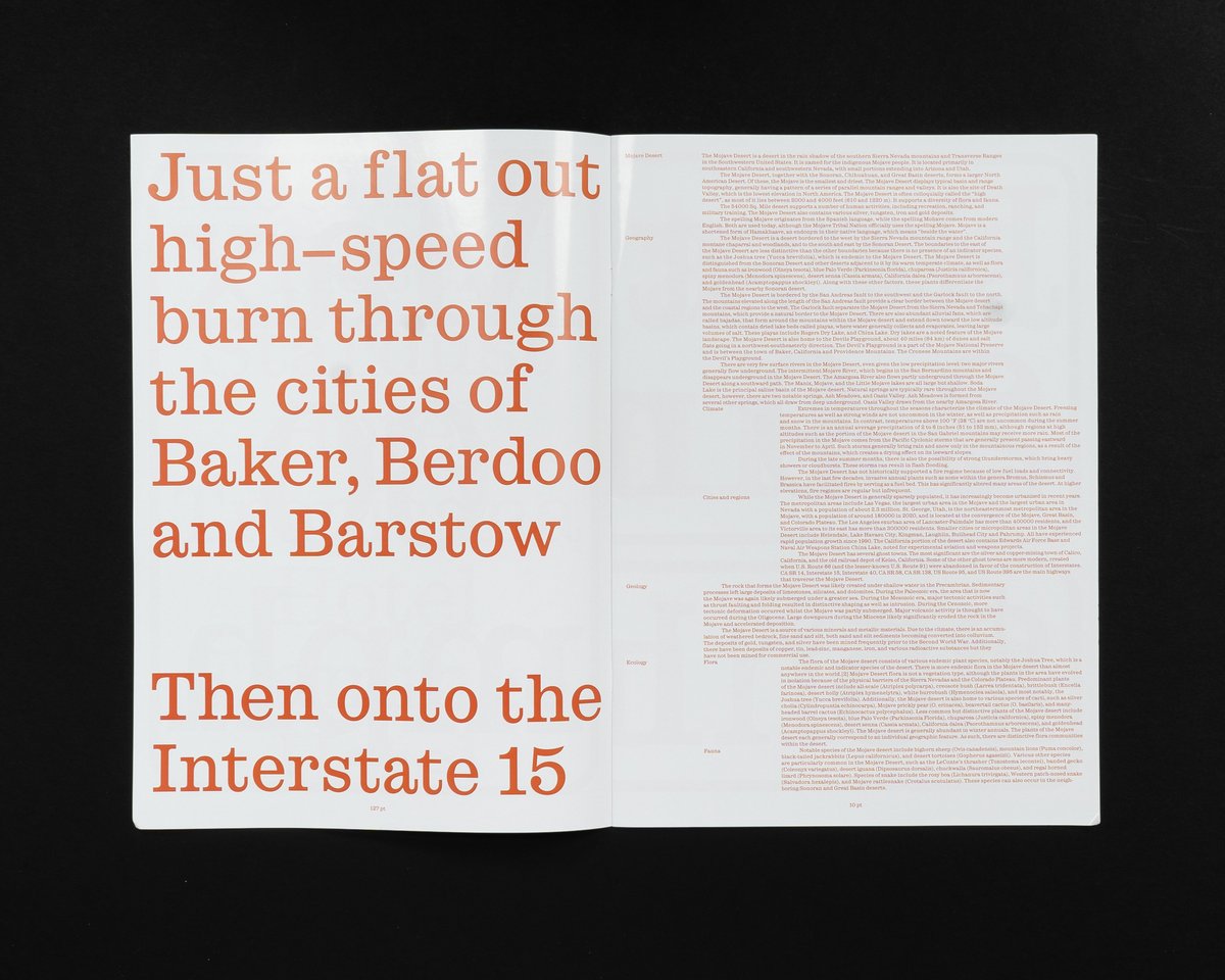 Type specimen - Projects - ECAL