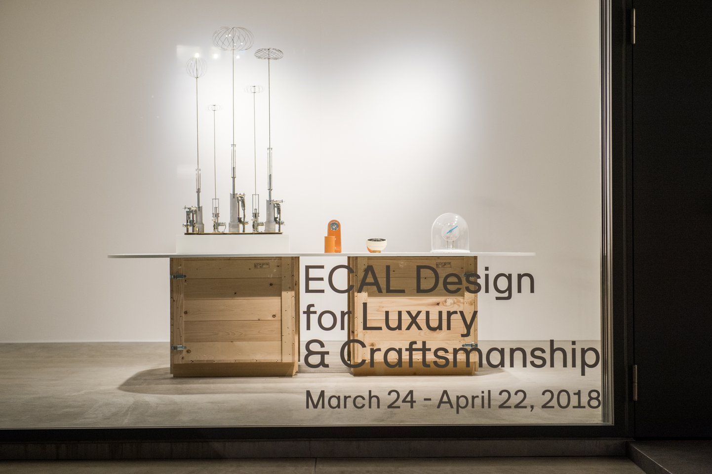 ECAL Design for Luxury and Craftsmanship exhibition at The Mass, Tokyo ...