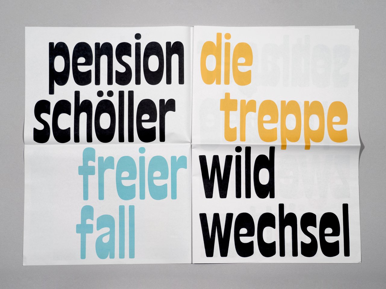 Type specimen - Projets - ECAL