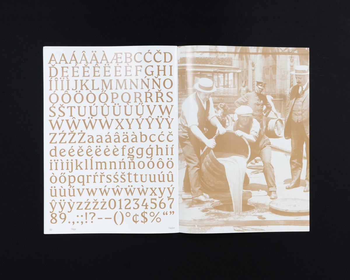 Type specimen - Projects - ECAL